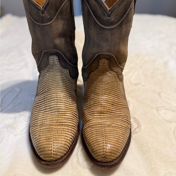 Tecovas | Shoes | Tecovas Limited Edition Limestone Relic Lizard Boots ...